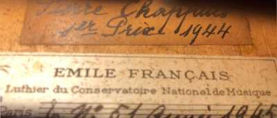 WP03 - Emile Français violin